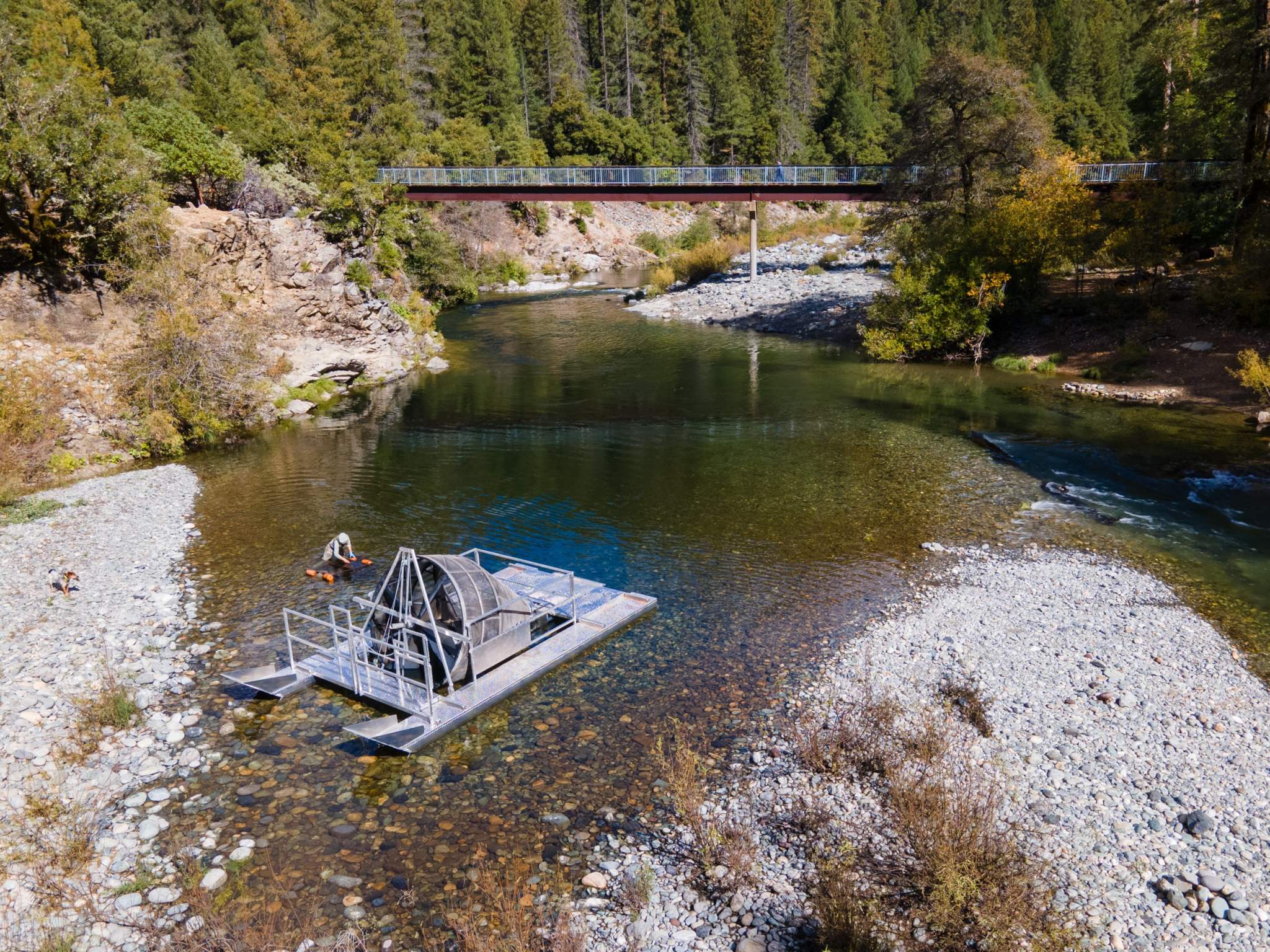 Where Are The Rotary Screw Traps Located? – Yuba Salmon Study